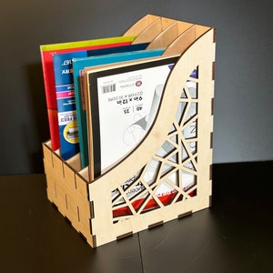 Magazine Organizer With Dividers... Svg-dxf-ai Immediate Download ...