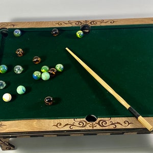 Pool Table miniature Billiard Table Laser Cut Digital Files... Svg-dxf ...