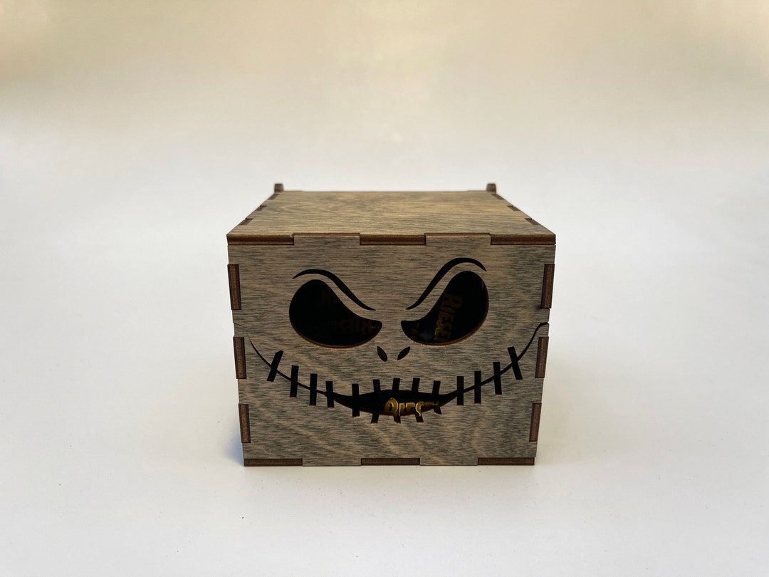 Halloween Ghost Candy Box- Evil Ghost! 3mm Digital File ... Svg-dxf-ai ...