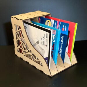 Magazine Organizer With Dividers... Svg-dxf-ai Immediate Download ...