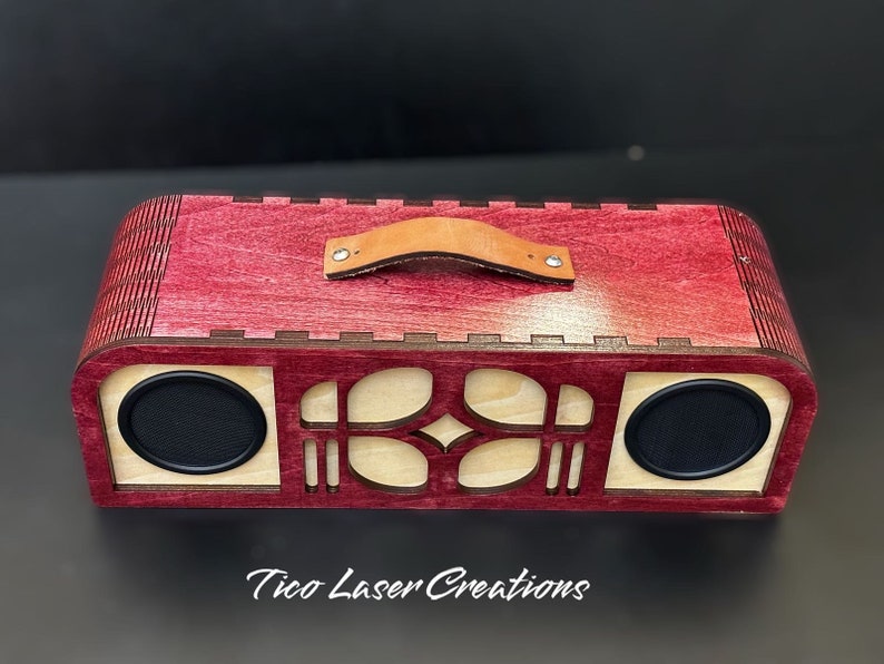 Vintage Radio Bluetooth Speaker Box Digital svg-dxf-ai - Etsy