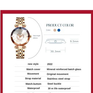 Fashion Watches for Women, Ladies Luxury Brand Quartz High Quality ...