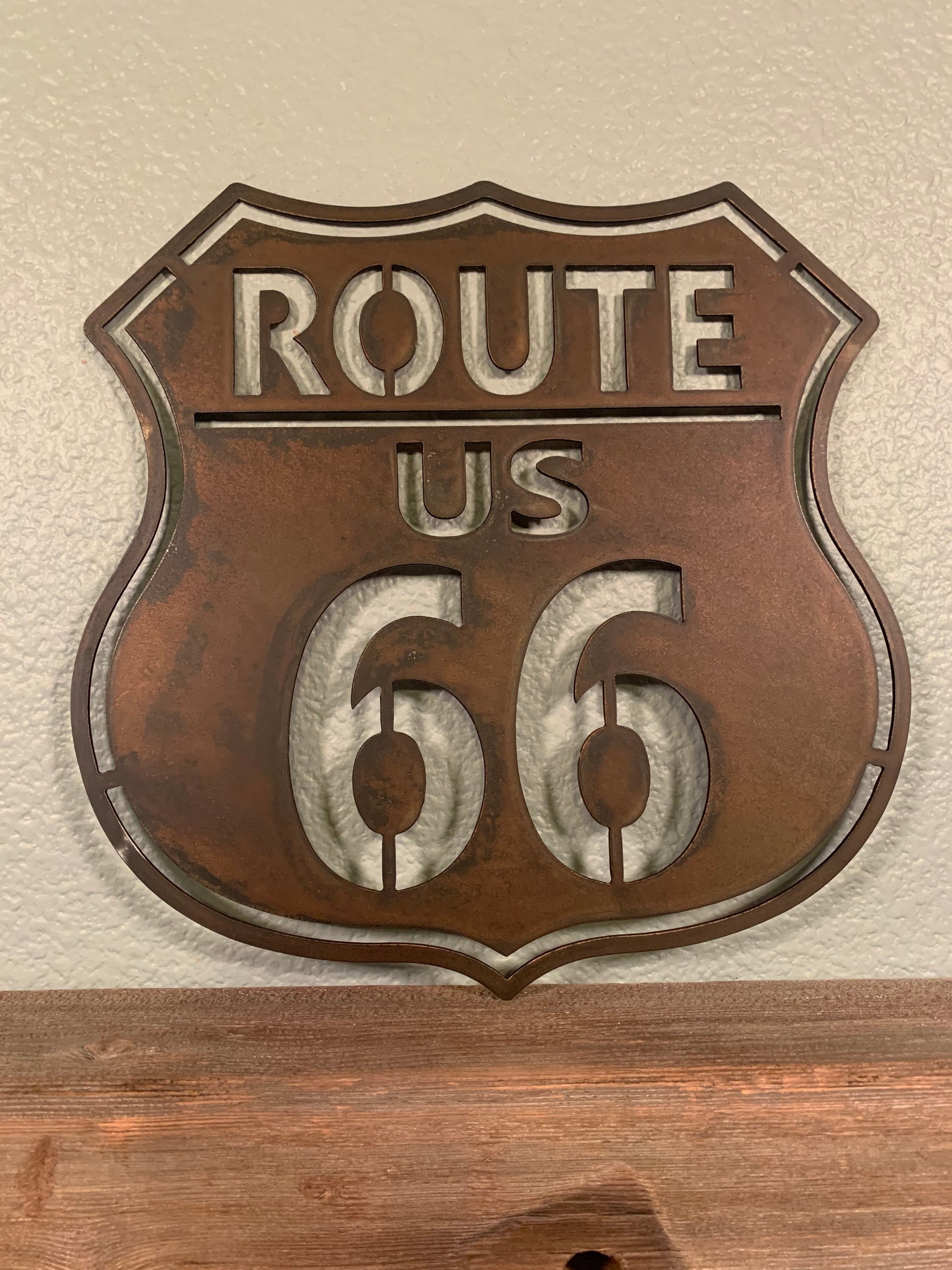 Metal Sign Route 66 - Etsy
