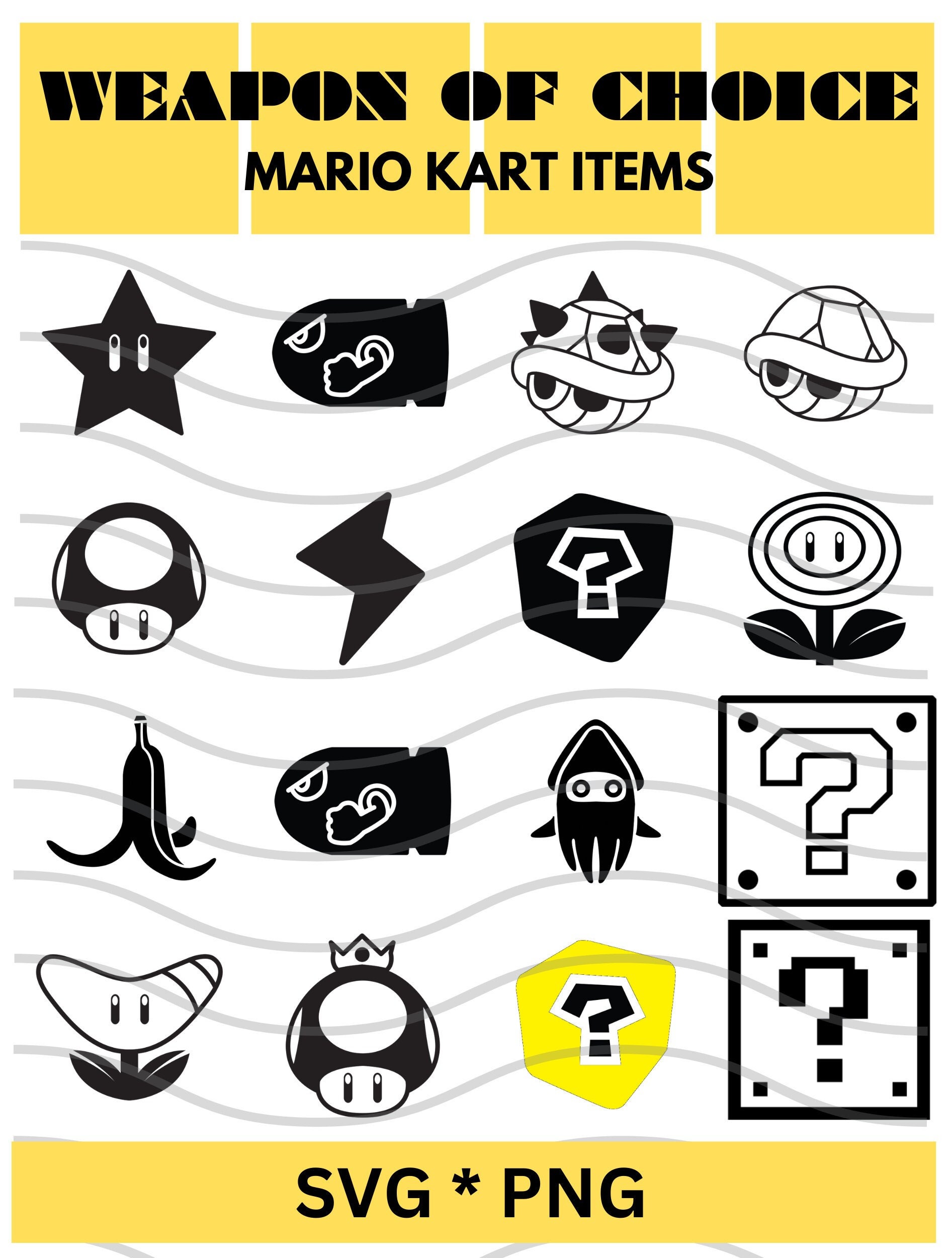 Mario Kart Weapons