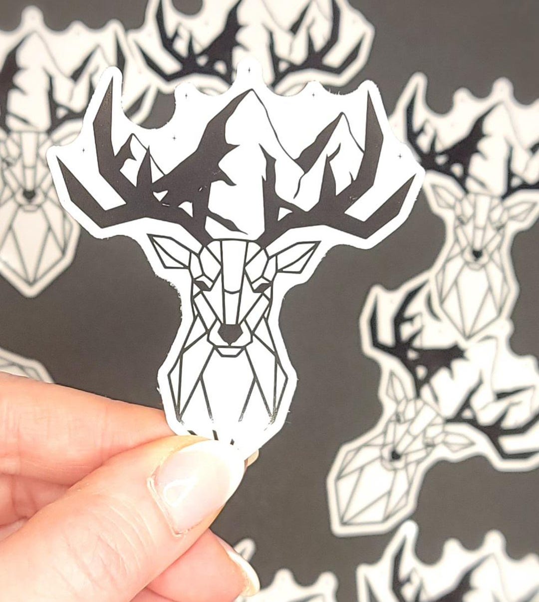 STICKER: Stag Sticker | Bookish Sticker | | Maas-inspired | Tog - Etsy