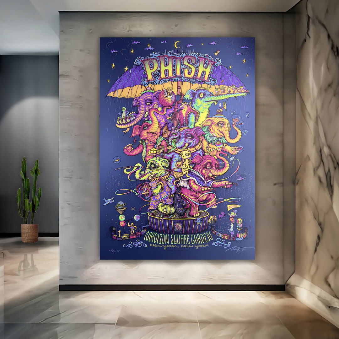 Phish Madison Square Garden Poster - Etsy
