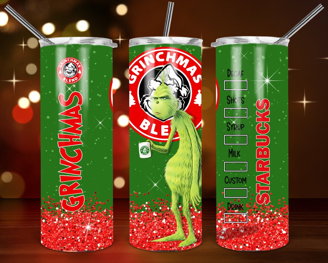 A Grinch Tumbler Design | Sublimation Designs Downloads - 20 Oz Tumbler ...
