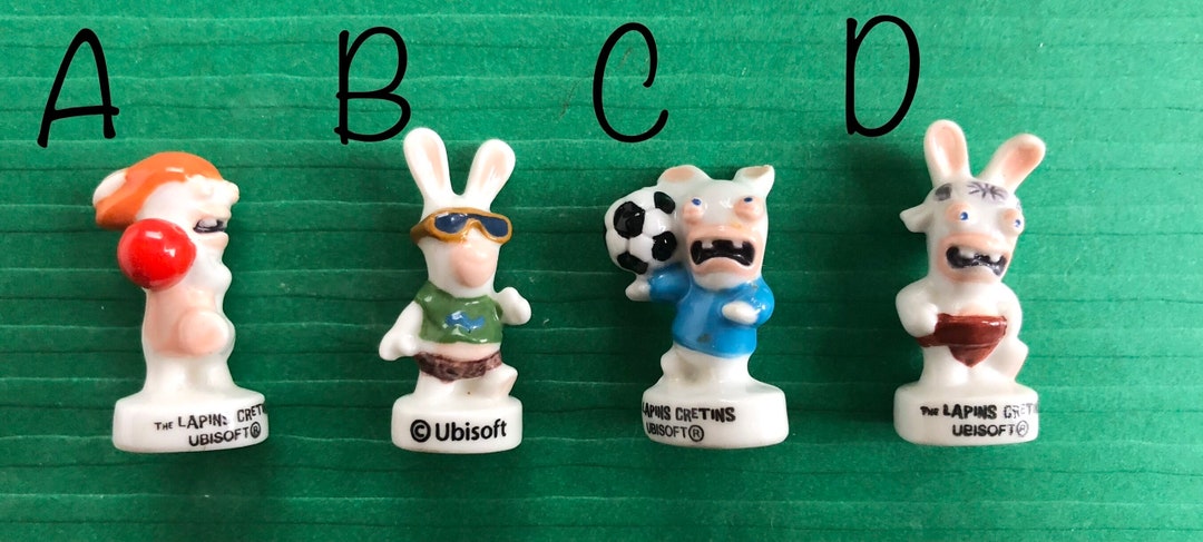 French Beans Miniature Figurines Rabbids - Etsy