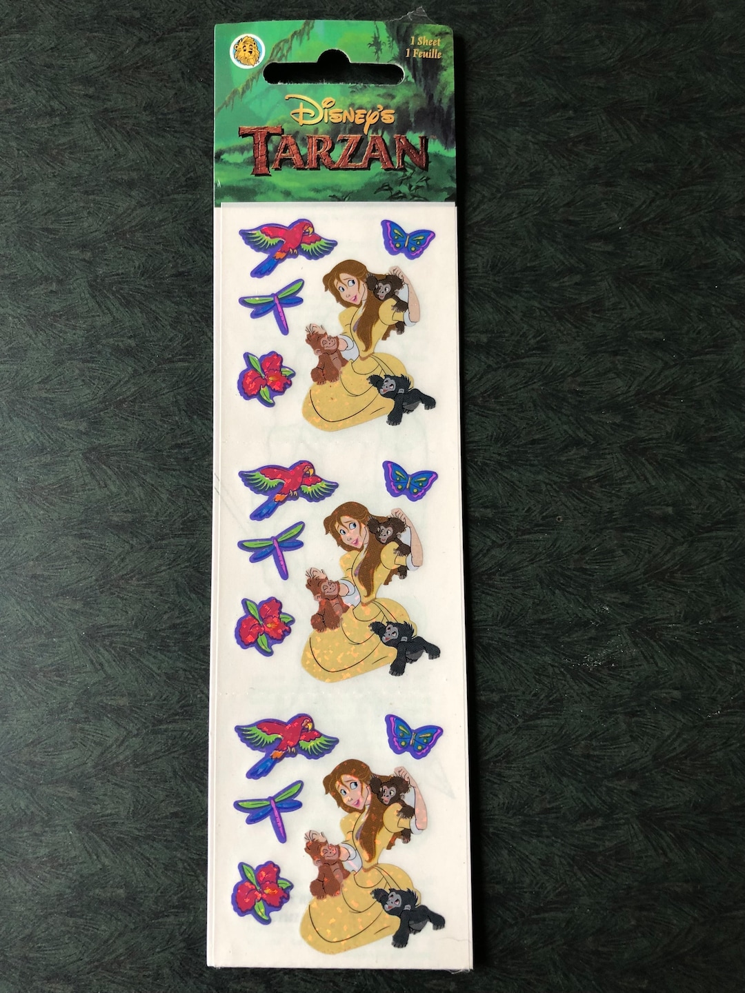 Vintage Sandylion Stickers Tarzan Disney - Etsy