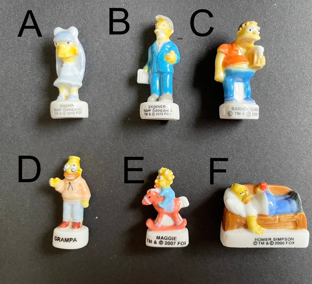 French Beans - Simpsons Figurine Miniatures - Etsy