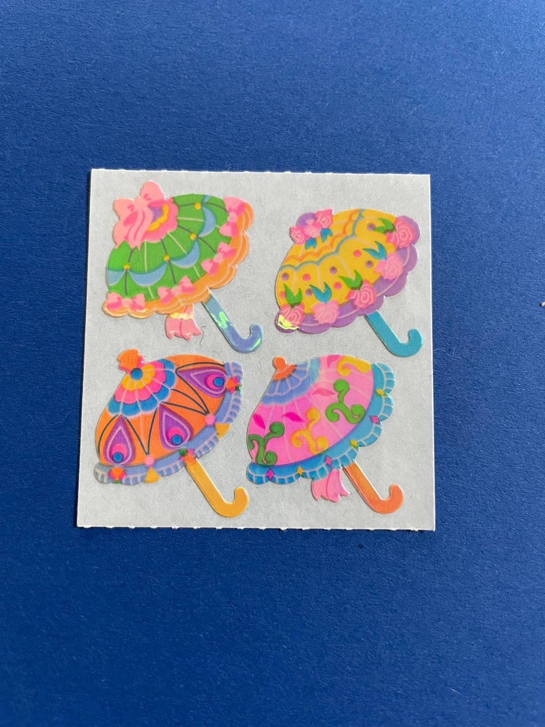 Rare Stickers Sandylion Umbrella Prismatic Parasol Vintage - Etsy