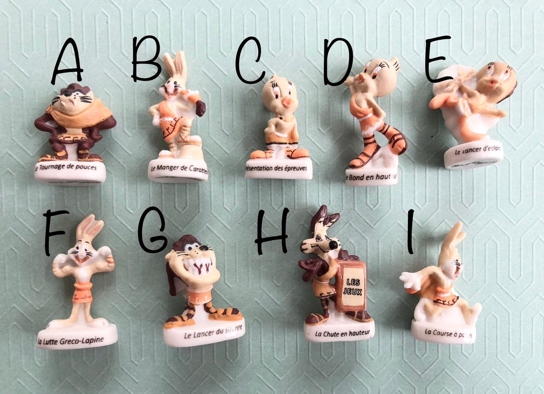 Vintage French Beans - Miniature Looney Tunes Figurines Limited Edition ...