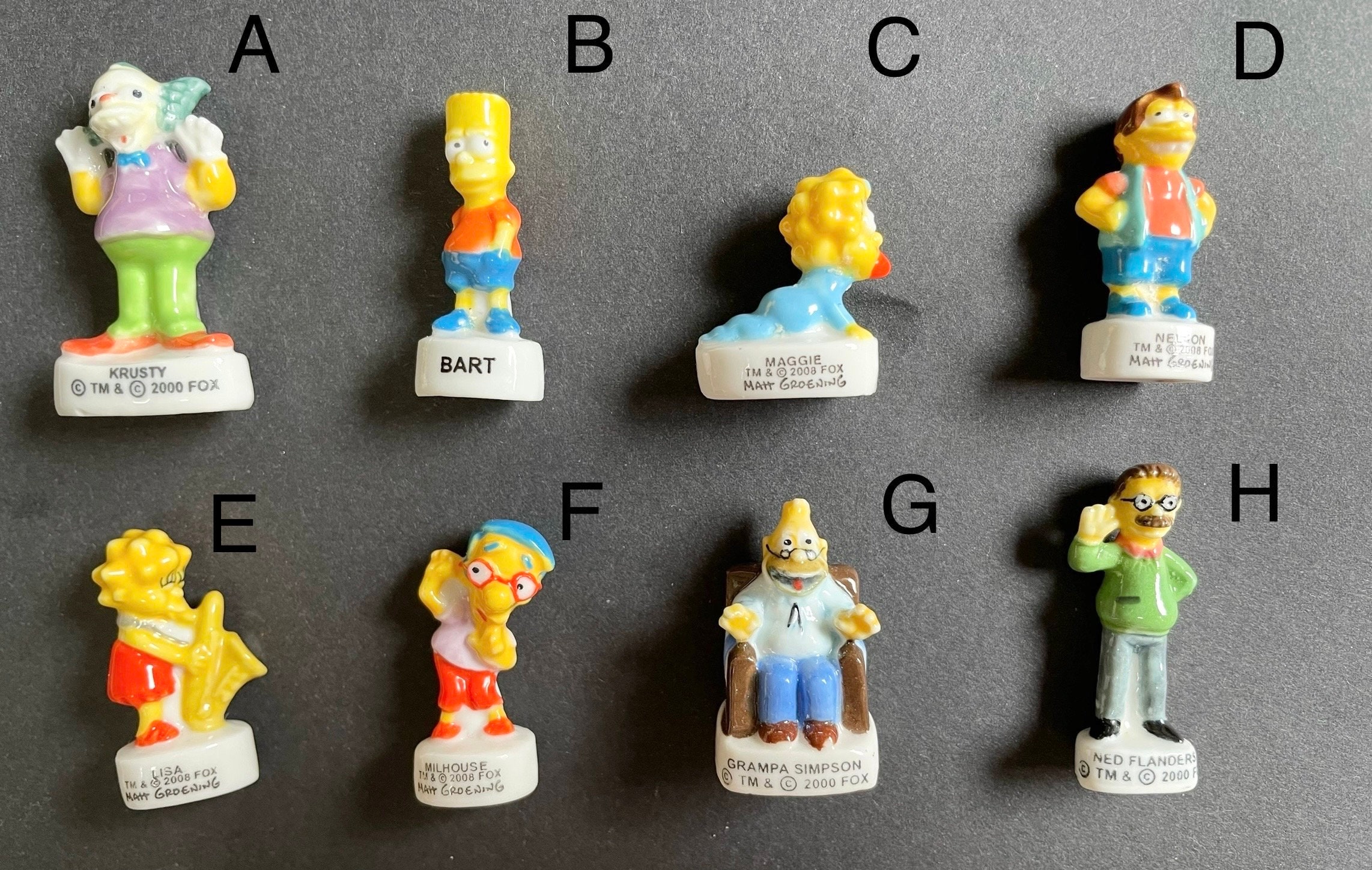 French Beans - Simpsons Figurine Miniatures - Etsy