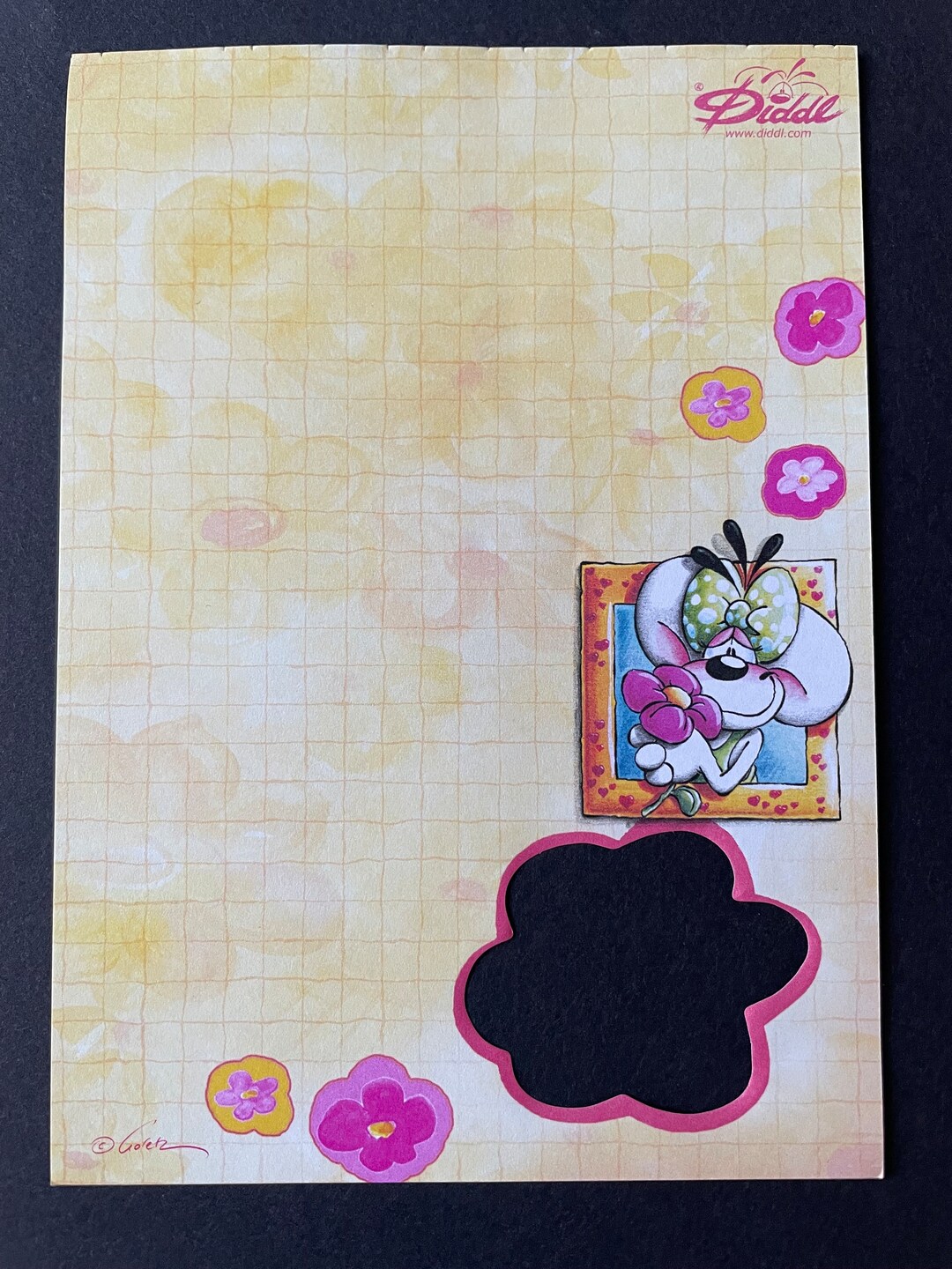 Vintage Little Single Sheet of Diddl Paper - Etsy