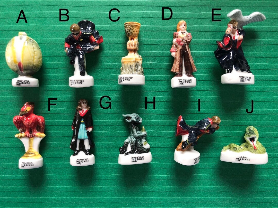French Fèves - Harry Potter Miniature Figurines - Etsy Canada