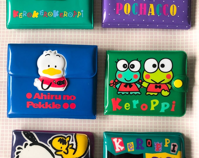 Wallets Vinyl 90s Sanrio Vintage Pochacco - Pekkle - Keroppi - Etsy