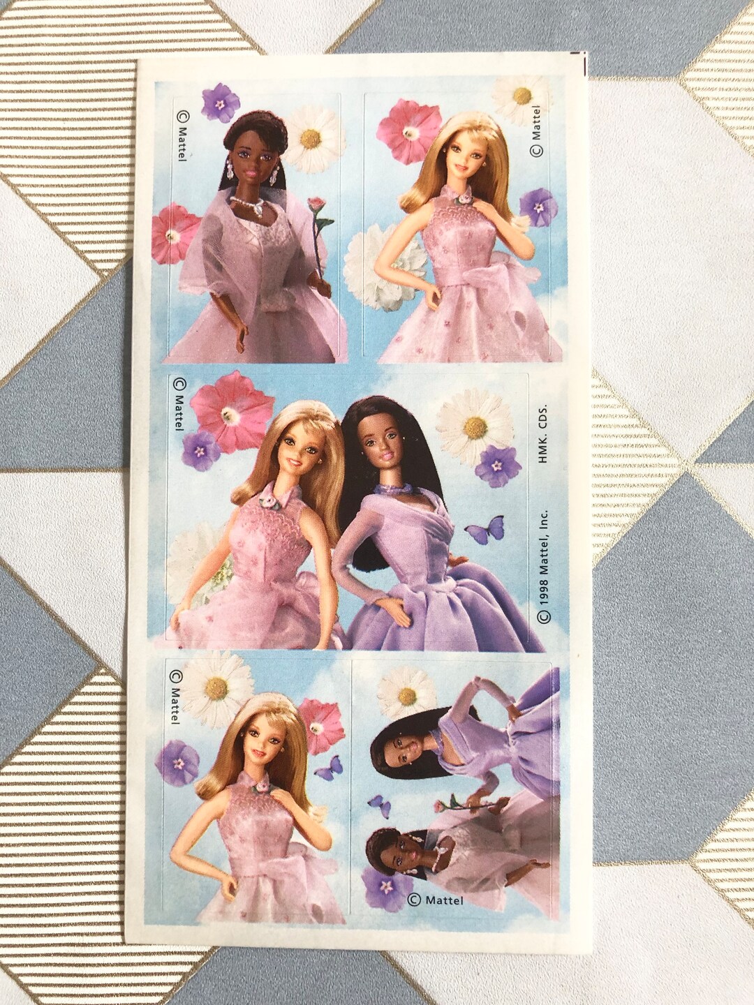 Vintage Mattel Barbie 1998 Decal - Etsy