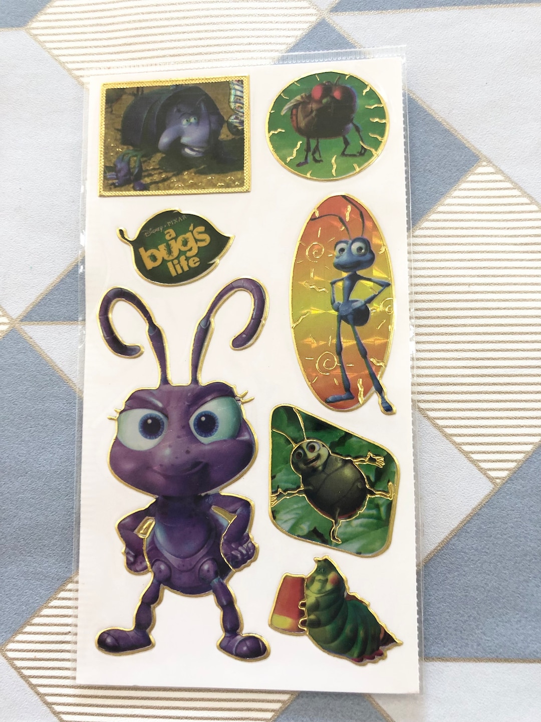 Disney Bugs Life Stickers Vintage New - Etsy