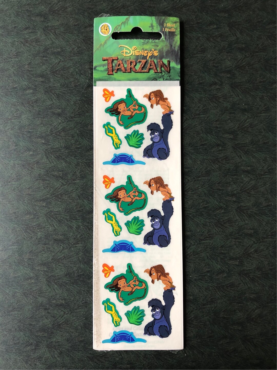 Vintage Sandylion Stickers Tarzan Disney - Etsy