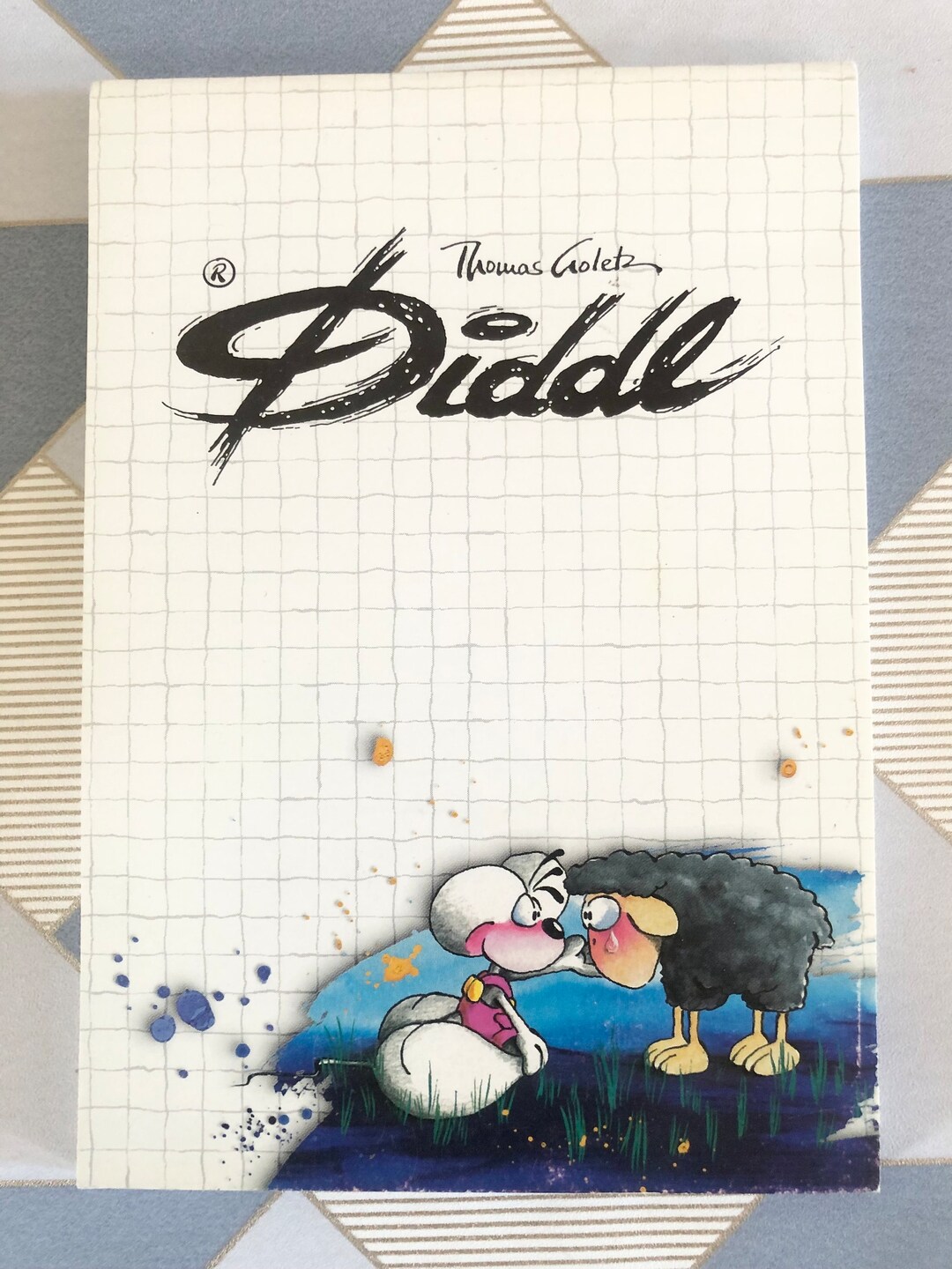 Vintage Little Single Sheet of Diddl Paper - Etsy