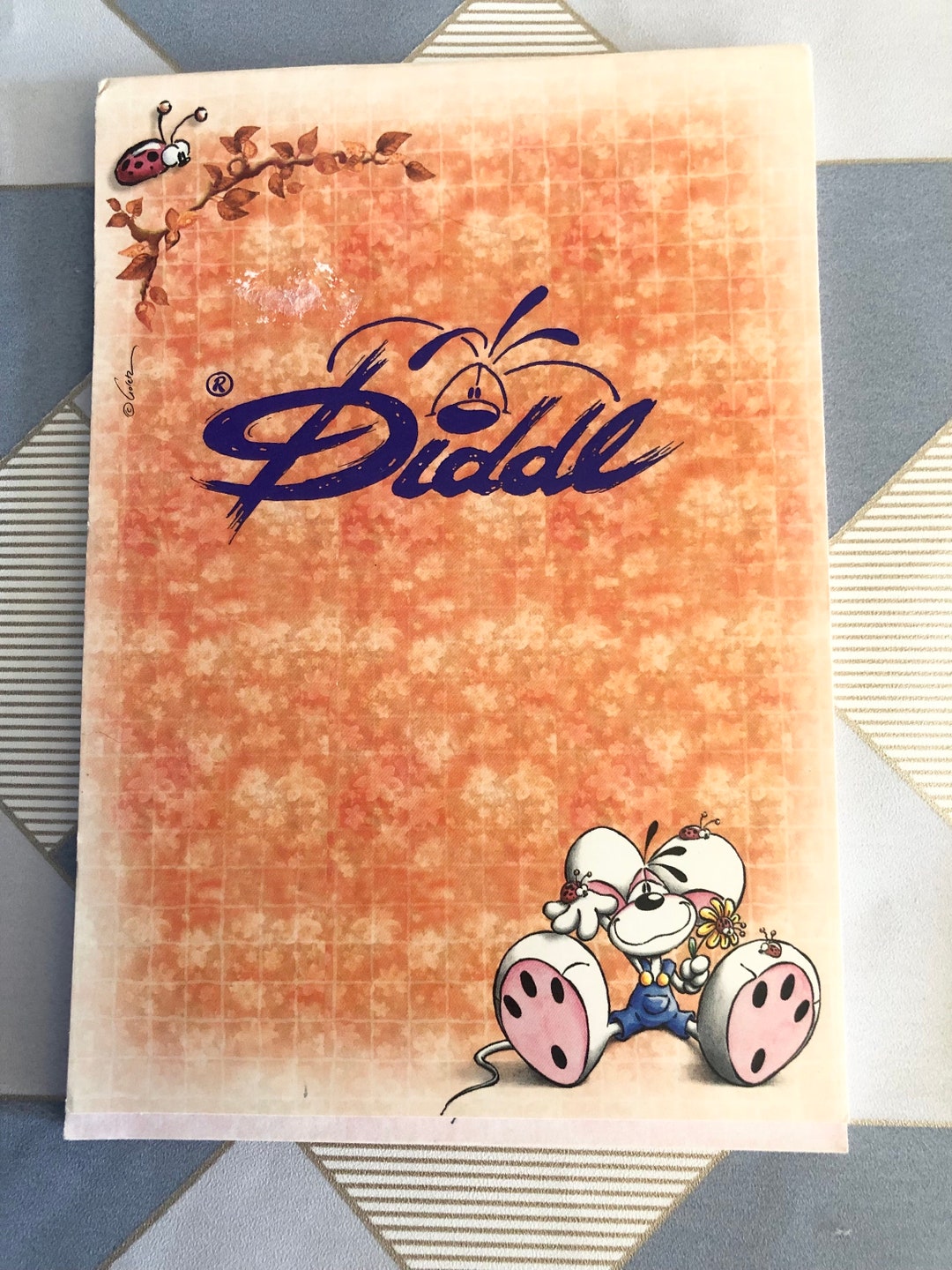 Vintage Little Single Sheet of Diddl Paper - Etsy