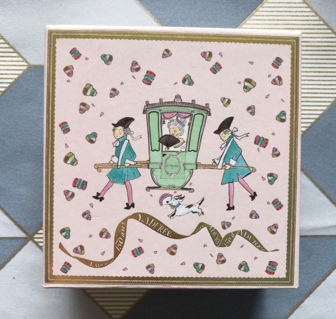 French Beans - Miniature Figurines Ladurée Paris Pastry Patisserie Box ...