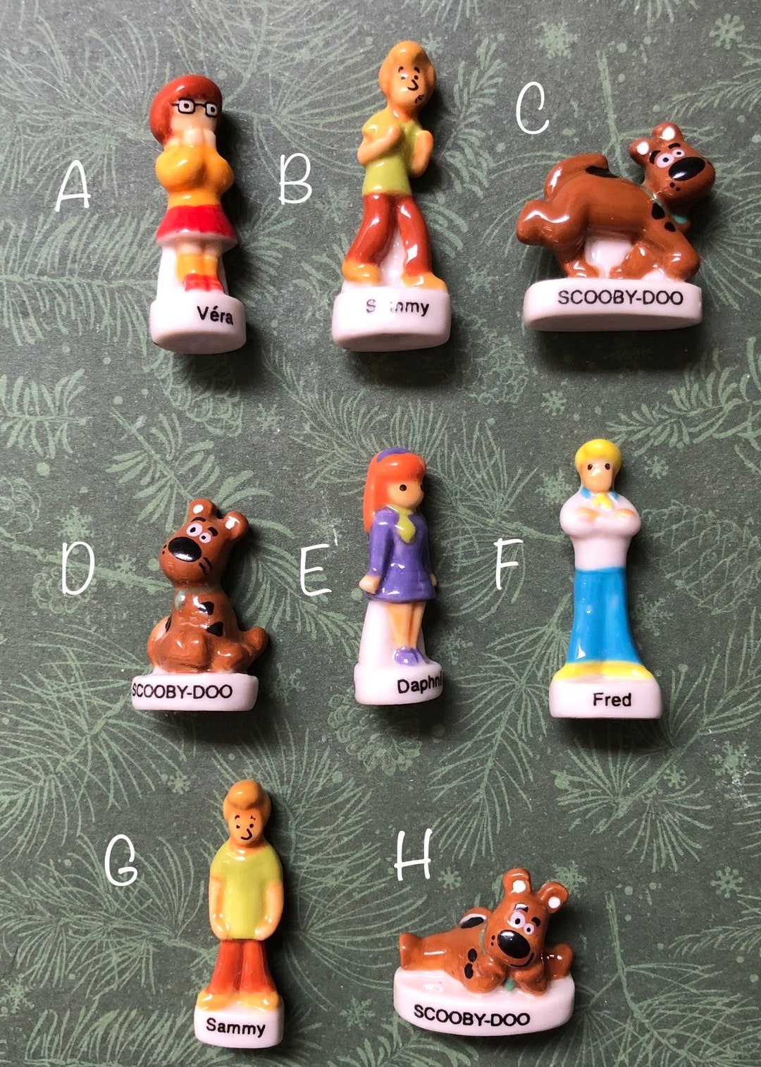 French Beans Vintage Limited Edition Scooby doo Figurine Miniatures French Beans Vintage Limited Edition Scooby doo Figurine Miniatures