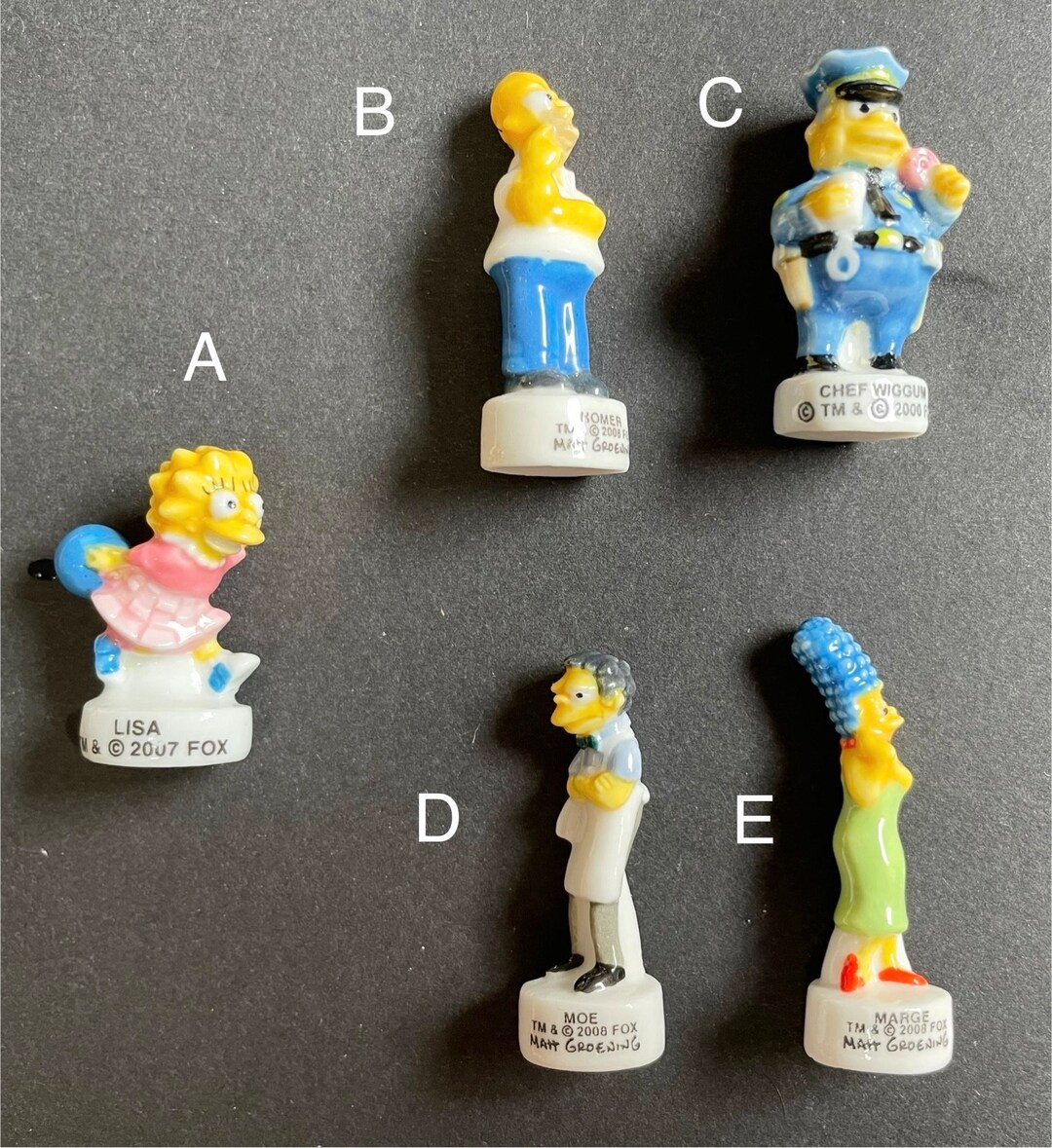 French Beans Simpsons Figurine Miniatures - Etsy