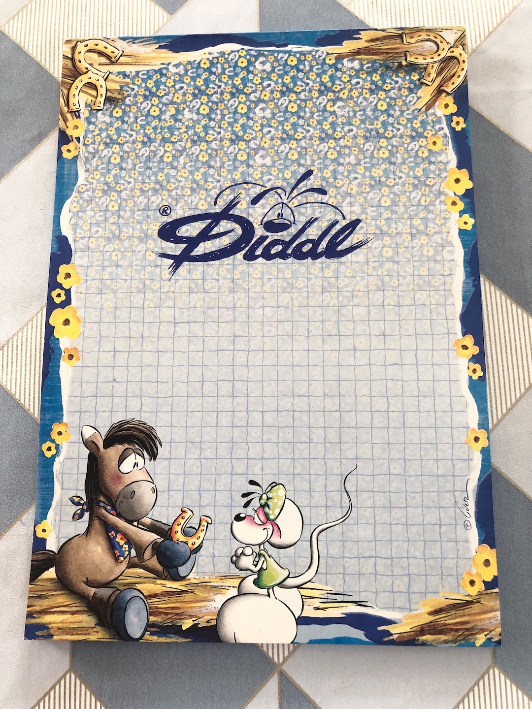 Vintage Medium Single Sheet of Diddl Paper - Etsy