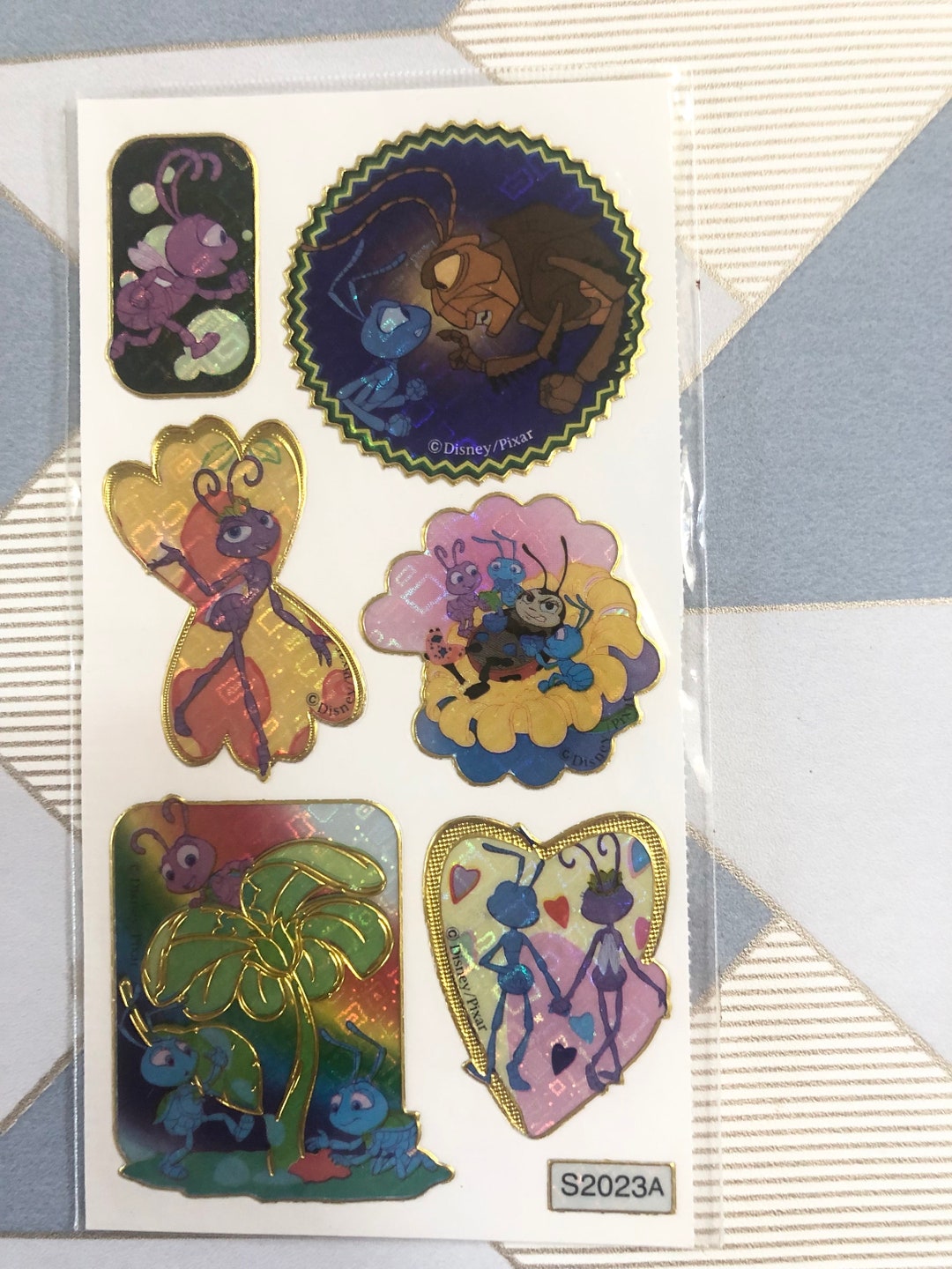 Disney Bugs Life Stickers Vintage New - Etsy