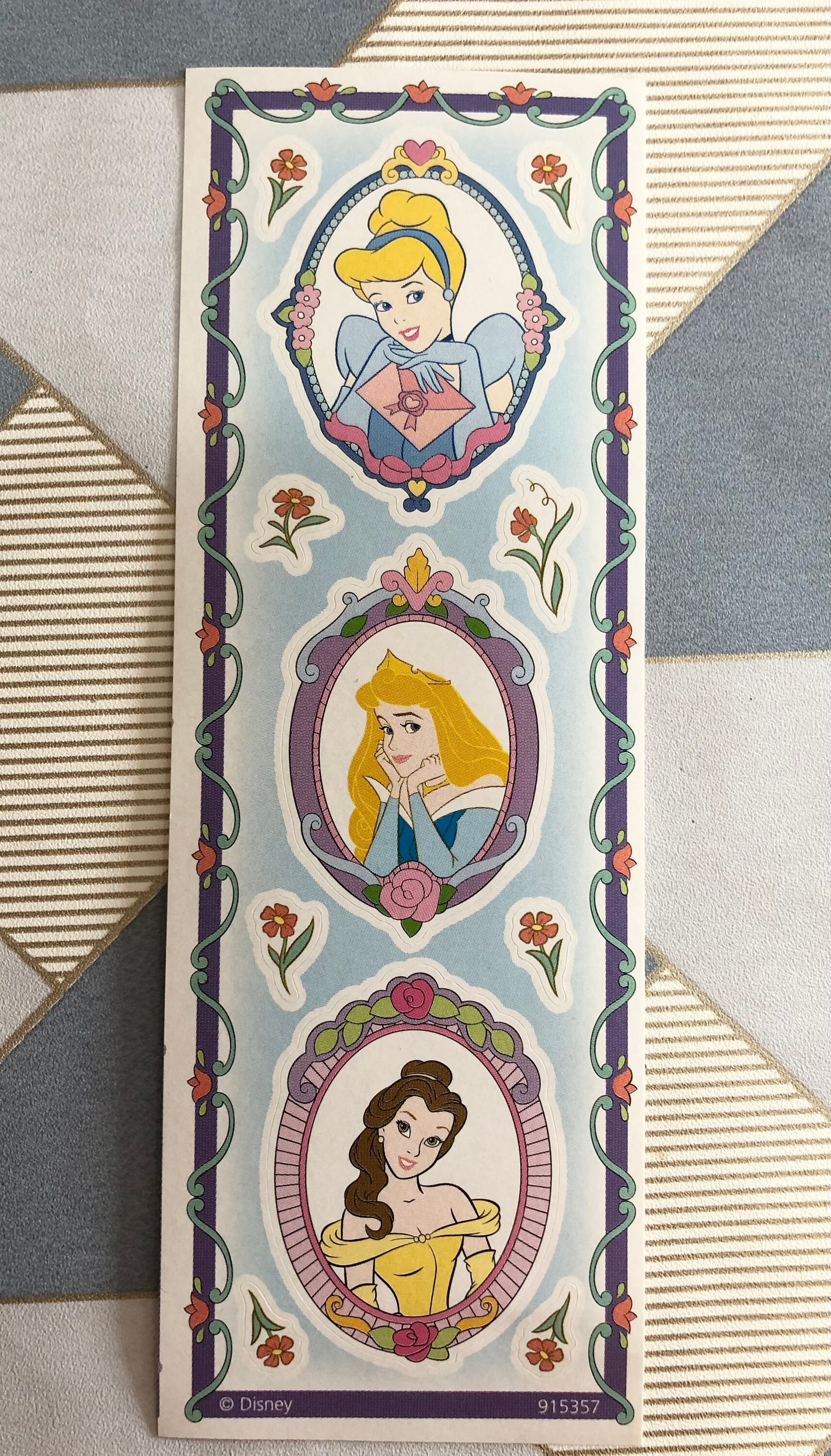 Disney Princess Stickers - Etsy
