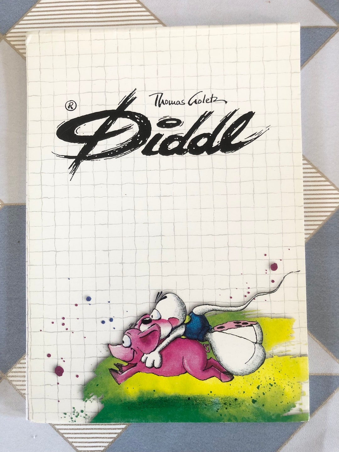 Vintage Little Single Sheet of Diddl Paper - Etsy