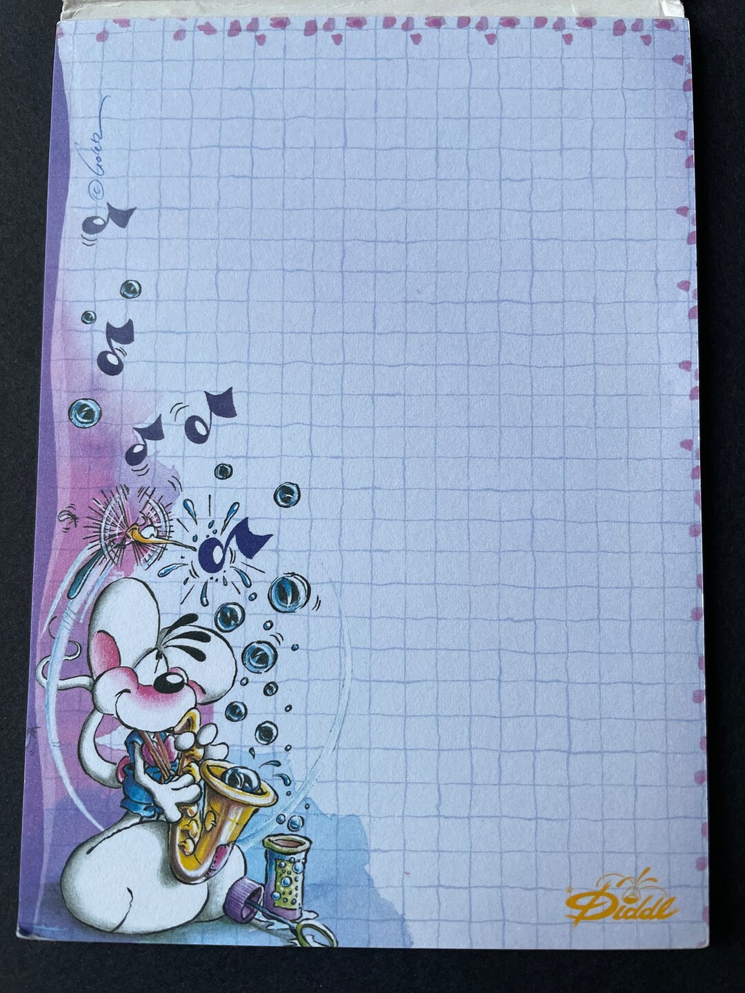 Vintage Little Single Sheet of Diddl Paper - Etsy