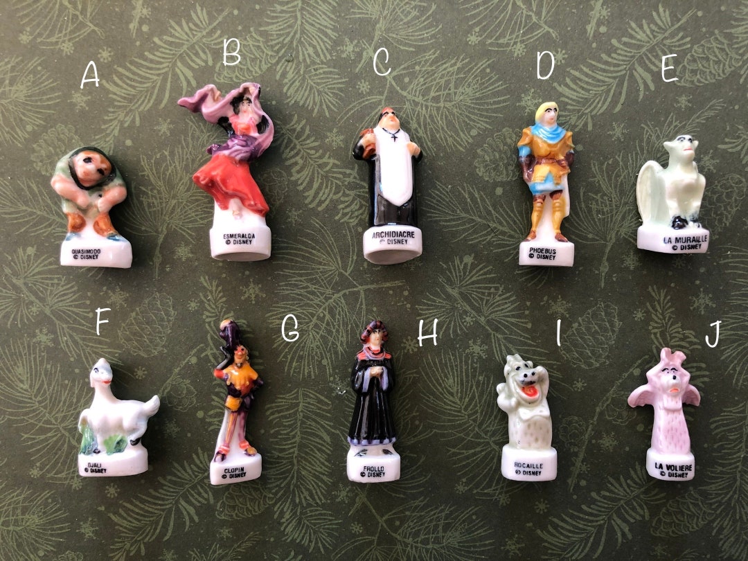 French Beans Miniature Disney Figurines the Hunchback of Notre-dame ...