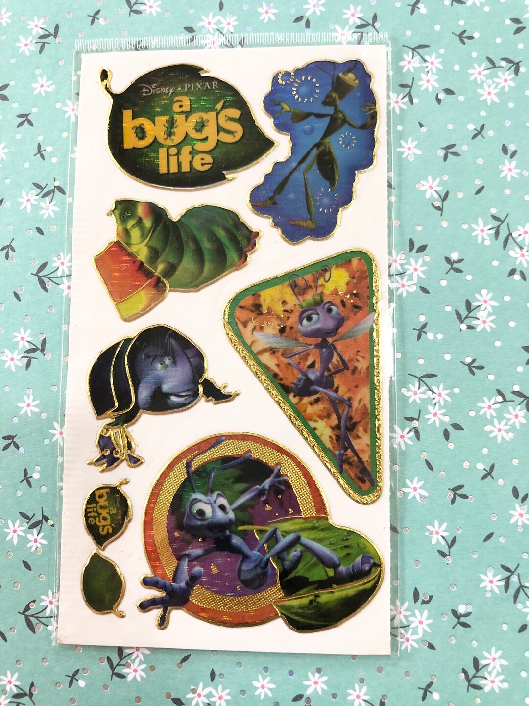 Disney Bugs Life Stickers Vintage New - Etsy