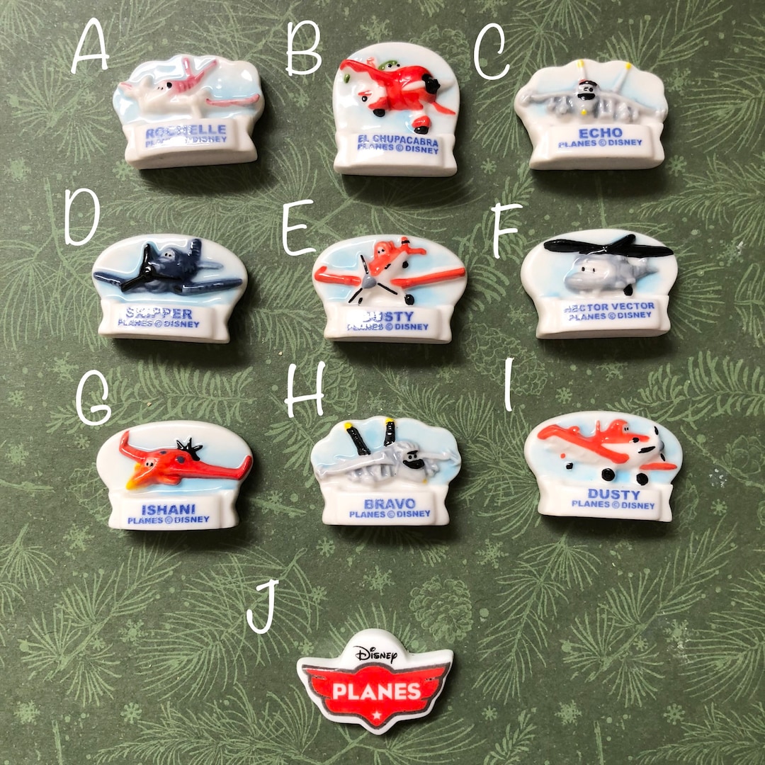 French Beans Miniature Figurines Planes Disney - Etsy