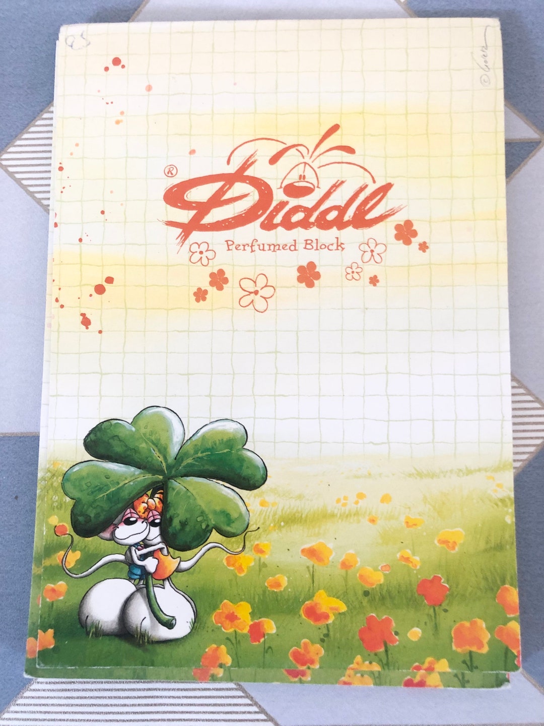 Vintage Little Single Sheet of Diddl Paper - Etsy