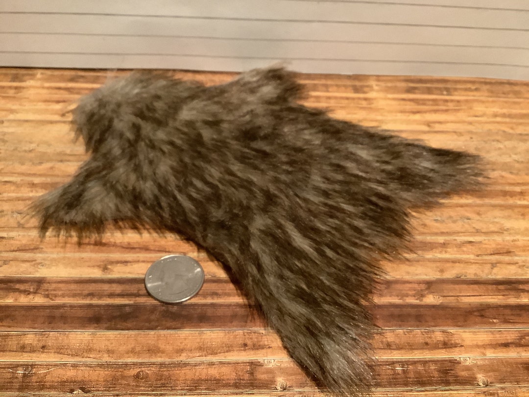 Miniature/dollhouse Faux Mini Bearskin Rug in Four Colors - Etsy