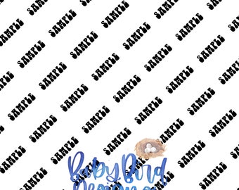 Sample Watermark - Etsy