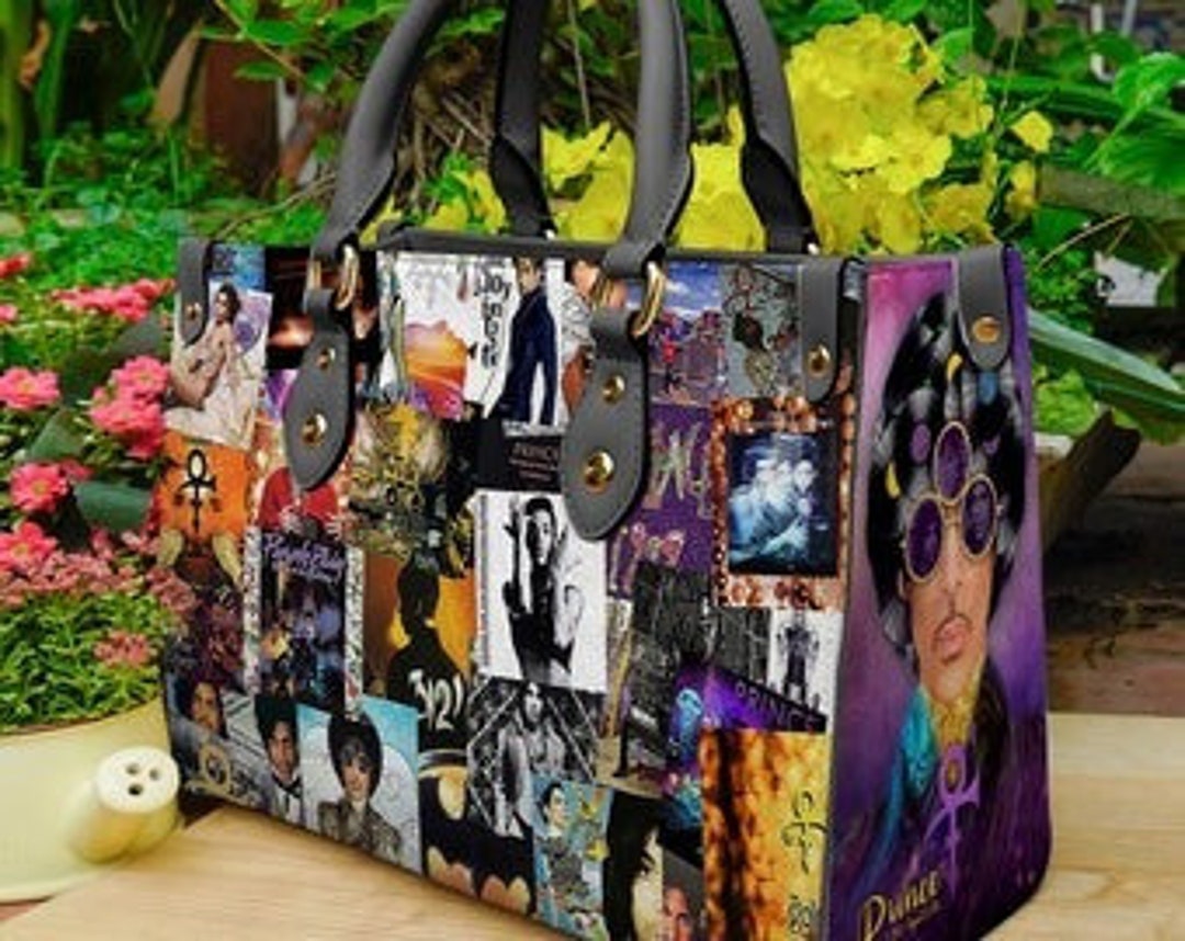 Vintage Prince Purple Handbag, Prince Purple Rain Leather Purse ...