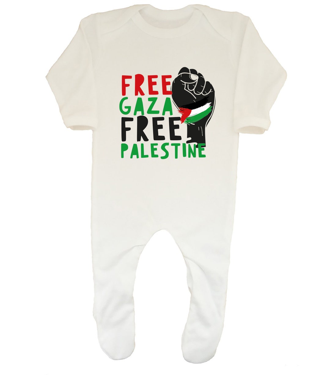 Free Gaza Free Palestine Baby Boys & Girls Romper Sleepsuit Outfit ...