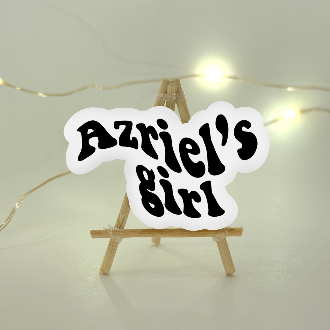 ACOTAR Sticker,azriel Sticker, Sarah J Mass,a Court of Thorns and Roses ...