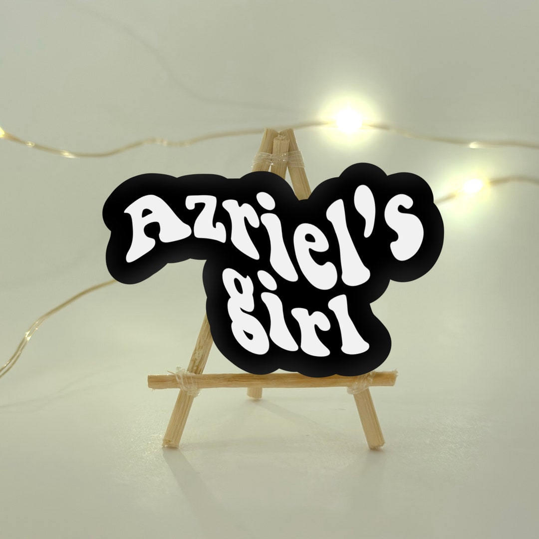 ACOTAR Sticker,azriel Sticker, Sarah J Mass,a Court of Thorns and Roses ...