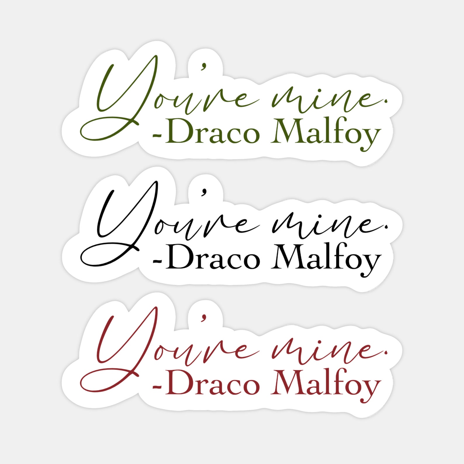 Dramione Sticker, Manacled Sticker, Granger and Draco Sticker, Dramione ...