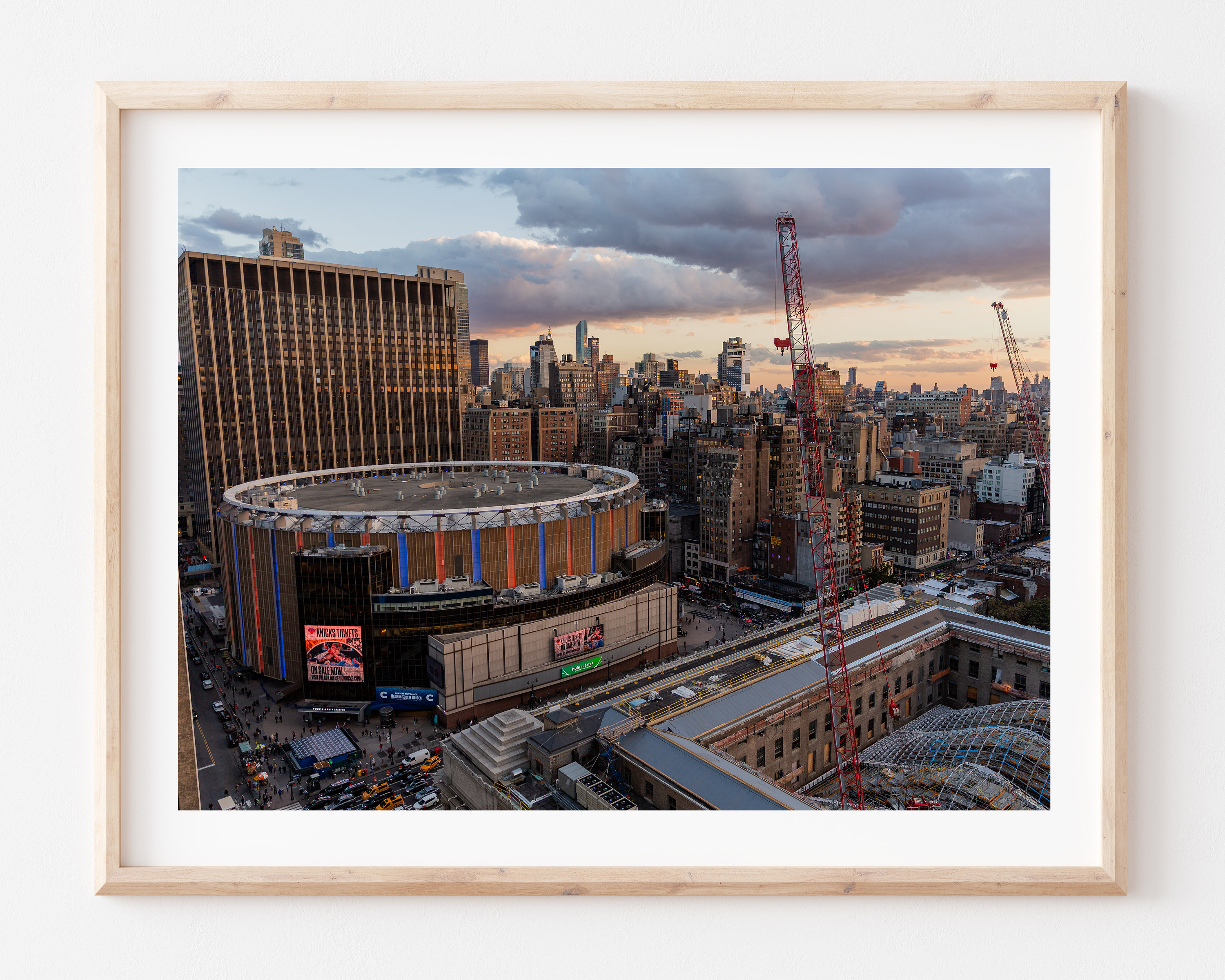 New York Photography Print, Madison Square Garden, MSG, NYC Fine Art ...
