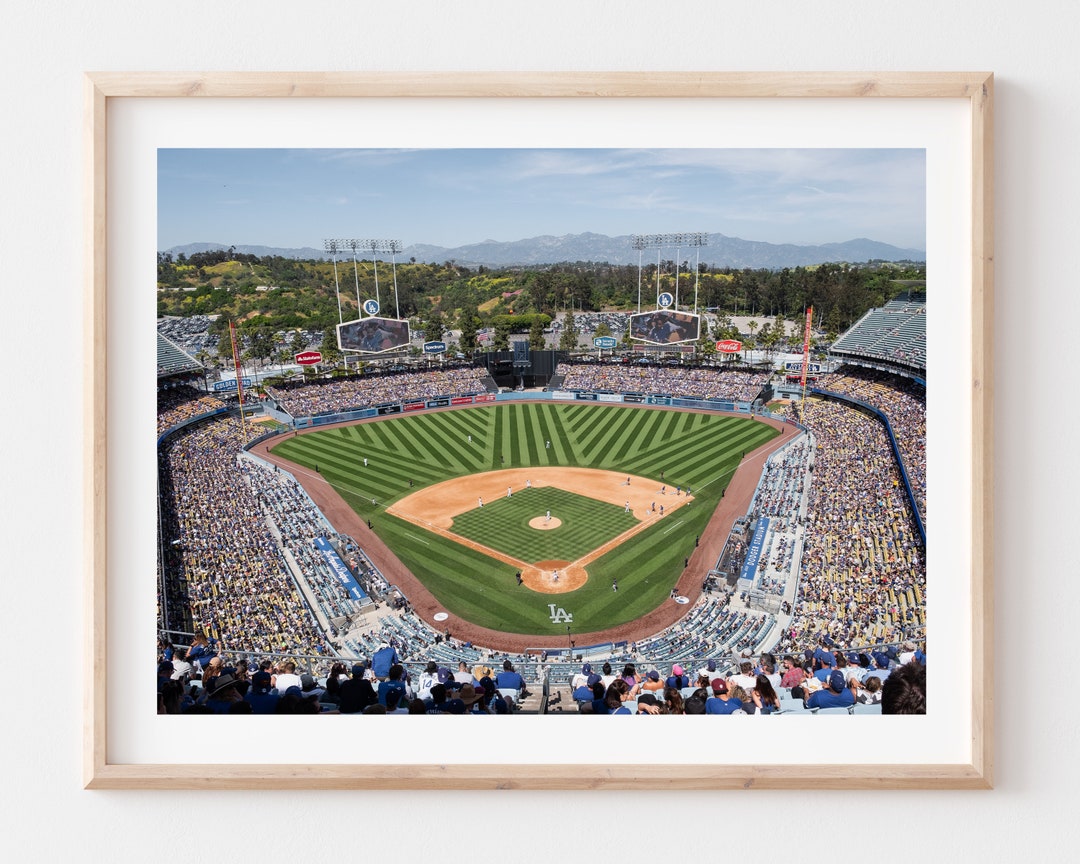 Dodgers Photography Print, Baseball Fine Art Photo, Dodger Stadium ...