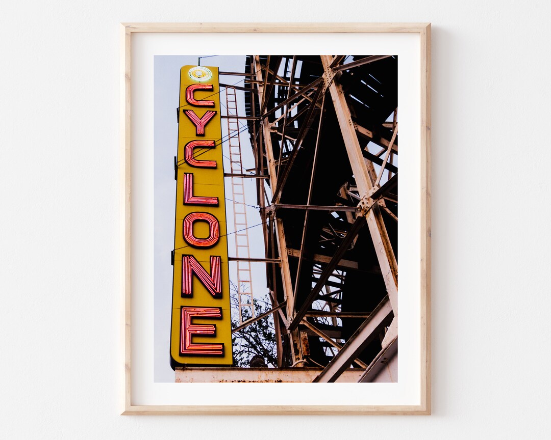 New York Photography Print, Fine Art Photo, Coney Island, Brooklyn ...