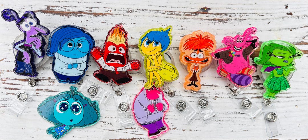 Emotions Badge Reels - Etsy