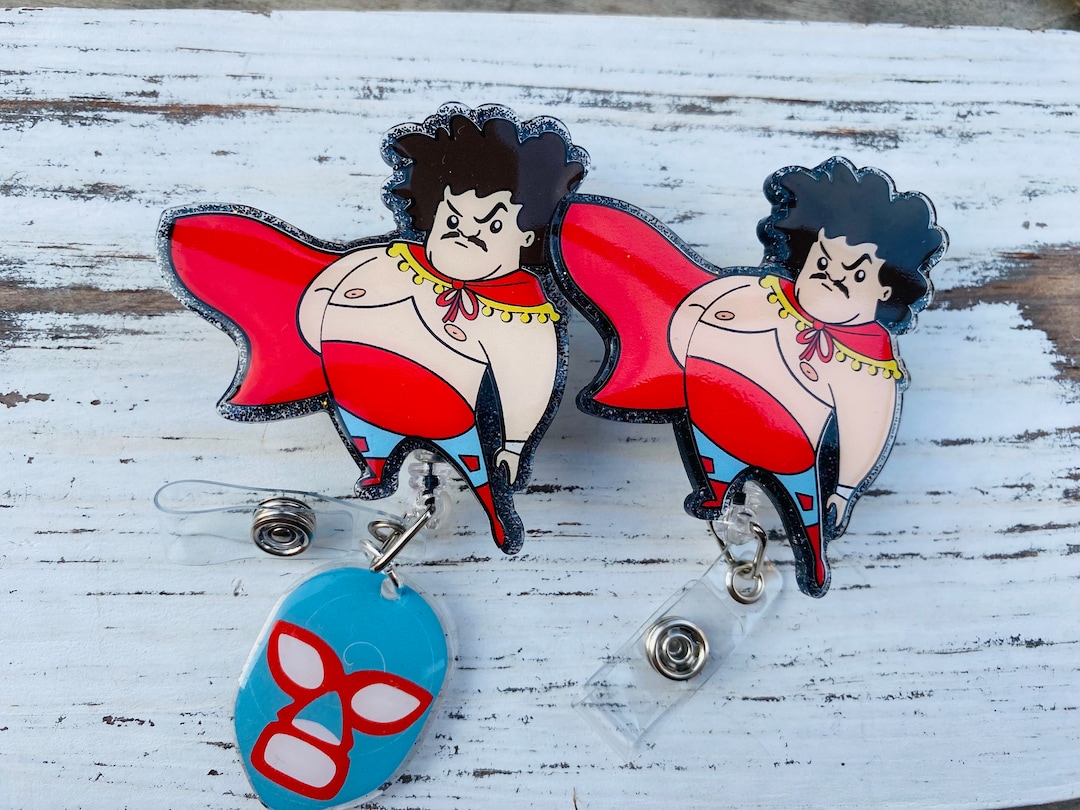 Nacho Libre Badge Reel - Etsy