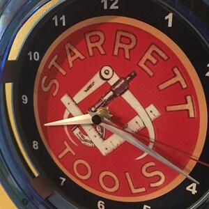 Starrett Tools Micrometer Machinist Tool Maker Machine Shop Garage Bar ...